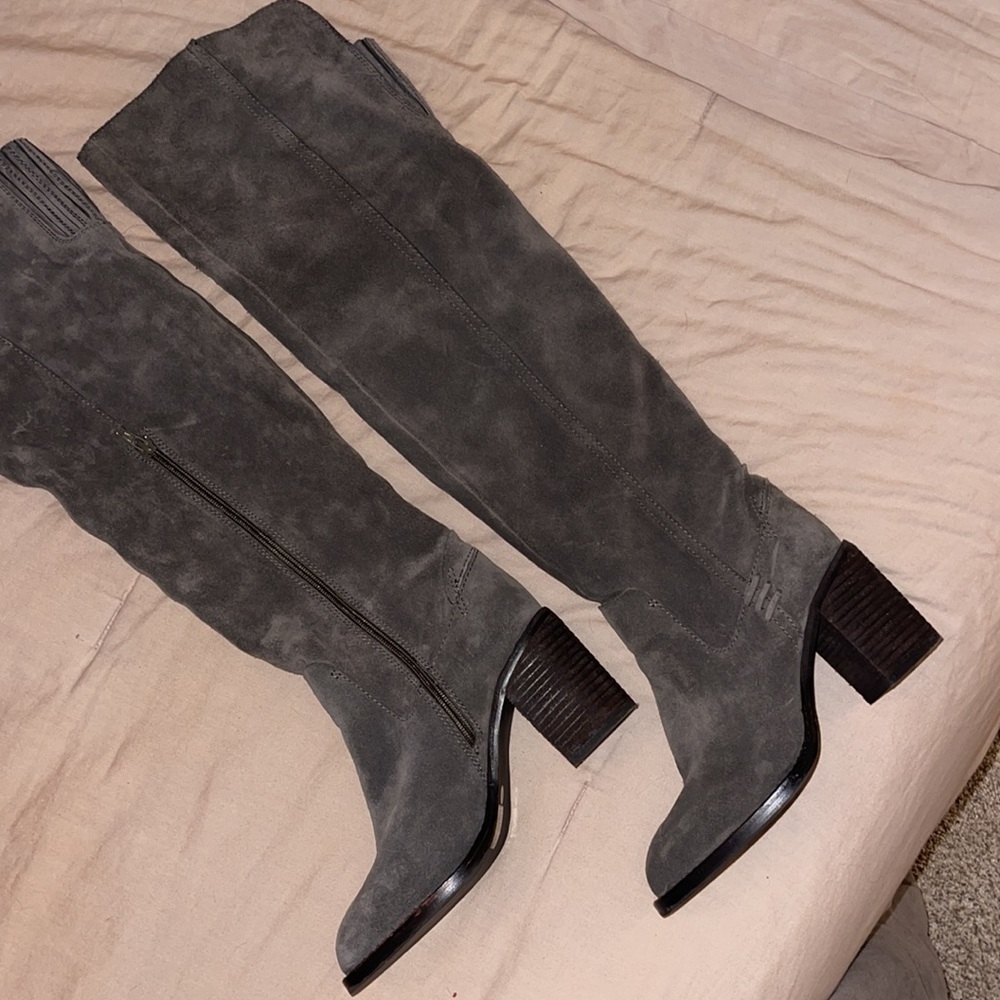 Barely Worn Jeffrey Campbell Raylan Over The Knee Sue… - Gem